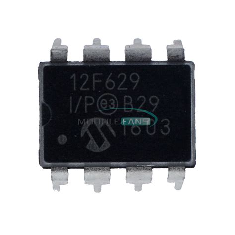 2pcs Pic12f629 12f629 I P Pic12f629 I P Dip 8 Microcontroller Chip Ic