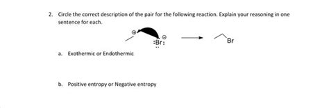 solved 2 circle the correct description of the pair for the