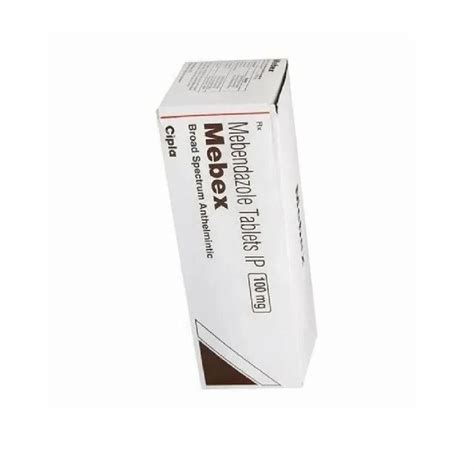 100 Mg Mebendazole Tablets At Rs 80 Stripe Mebendazole Tablet In