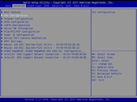 Состояния P и C процессора Hardware Adminstuff