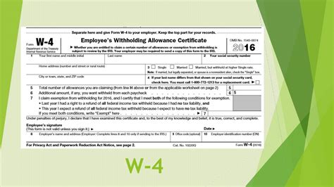 Office Tax Services W 4 What Is The Correct Amount Of Tax Withholding