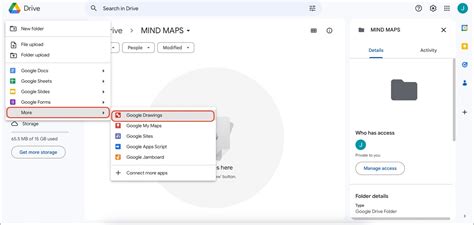 Guide Using Google Apps To Create Mind Maps