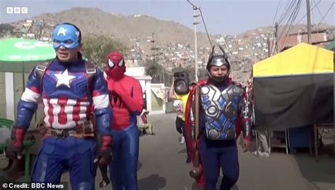 Cops Dressed Up As Spider Man Captain America And Thor Smash Drug Ring
