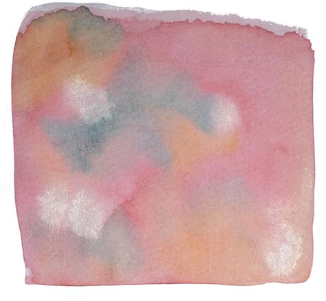 Premium Psd Hand Drawn Watercolour Shape Pattern