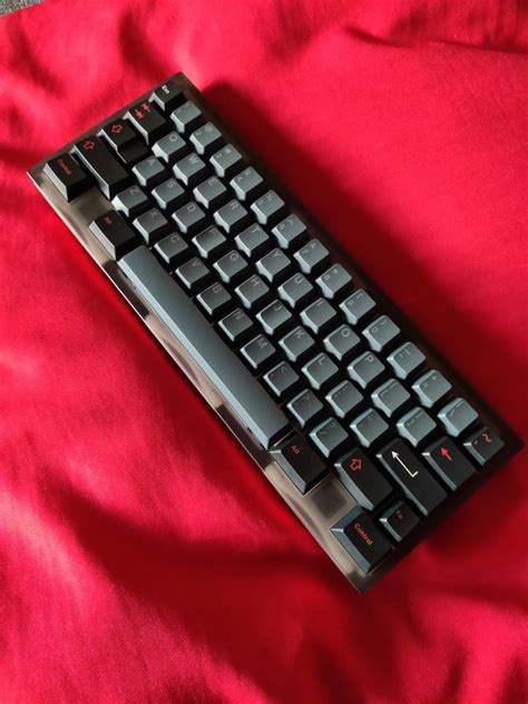 Budget Build Qk60 Wkl W Wsbrown On Pom Plate Gmk Redline R Customkeyboards