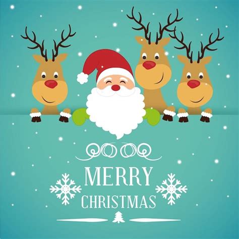 메리 크리스마스 카드 디자인 프리미엄 벡터 Christmas Card Layouts Merry Christmas