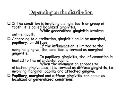 Clinical Features Of Gingivitis Pptx