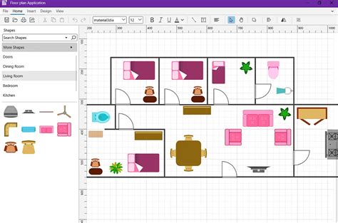 Floor Planner Interactive Wpf Showcase Apps Syncfusion®