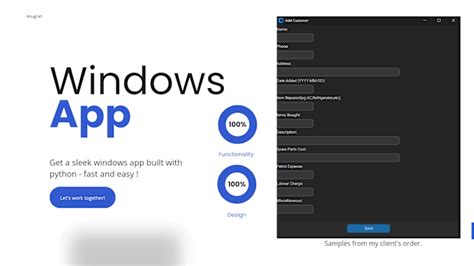 Create A Simple Windows Application With Pyqt Customtkinter By Anugrah