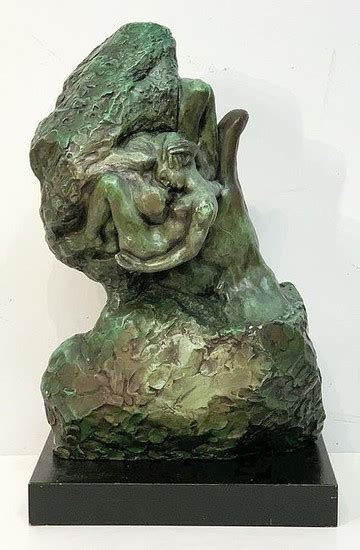 After Auguste Rodin Sculpture The Hand Of God In United States