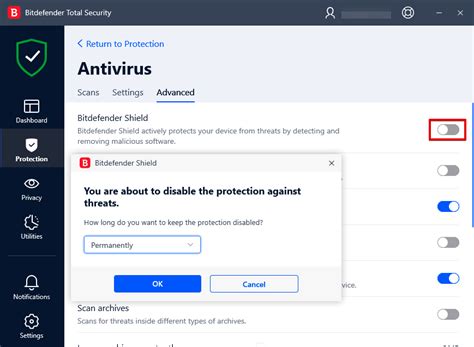 Temporarily Disable Avast Symantec ESET McAfee Avira Bitdefender For Windows 10