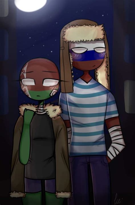 Россия и Беларусь •countryhumans• Amino