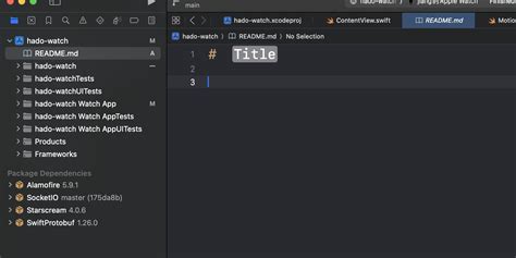 xcode项目添加README md文件并进行编辑 xcode readme CSDN博客