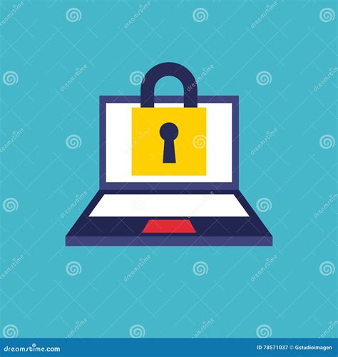 Laptop Computer With Social Media Icon Stock Illustration Illustration Of Design Icon