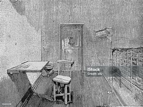 현대 감옥 교도소에 대한 스톡 벡터 아트 및 기타 이미지 교도소 19세기 문 Istock