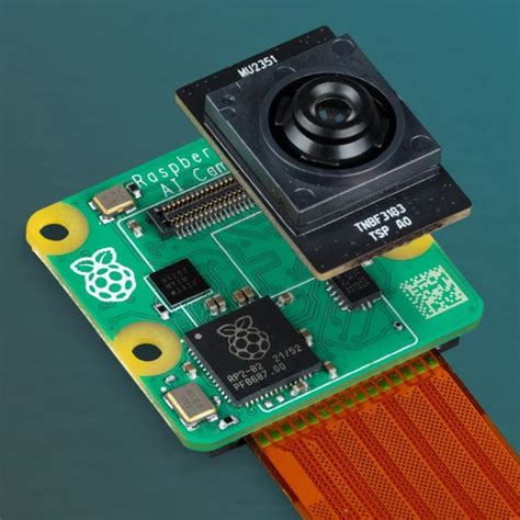 Raspberry Pi Ai Camera Imx500 12mp с кабел за Raspberry Pi 5 Erelement