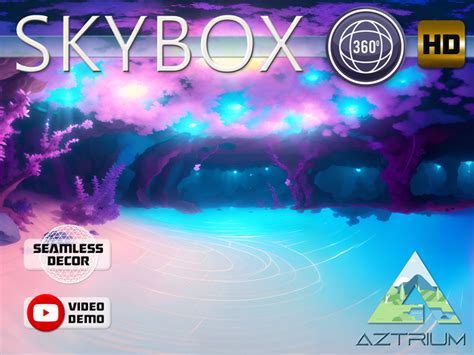 Second Life Marketplace Aztrium Skybox 360 Hd Aquapurple