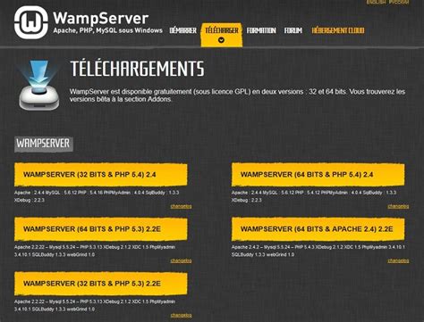 installer wordpress sur un serveur local avec wamp 1ère partie le