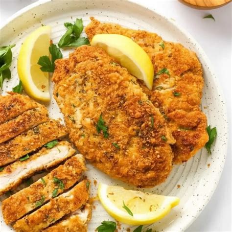 Chicken Cutlets Clara Plate