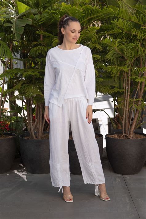 Drawstring Cuff Pants Saga Clothing