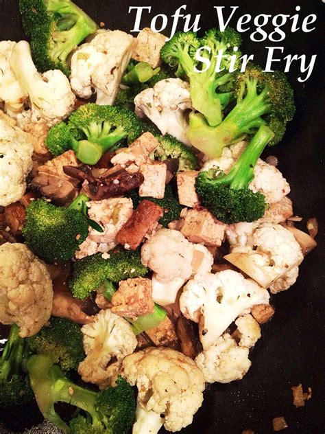 Tofu Veggie Stir Fry A Healthy Makeover