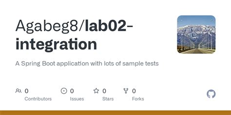 Github Agabeg8lab02 Integration A Spring Boot Application With Lots