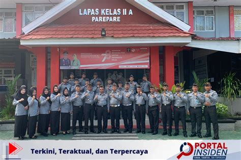 Kalapas Parepare Periksa Kelengkapan Pakaian Dinas Pegawainya Portal