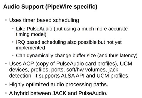什么是 Pipewire？pipewire 的现状与未来 实时互动网