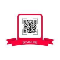 Qr Code Scan Me Vector Art Icons And Graphics For Free Download