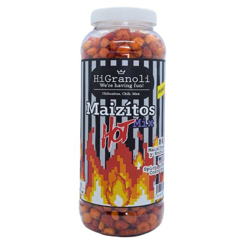 Maizitos Hot Miz Paquete 3 Botes Hi Granoli