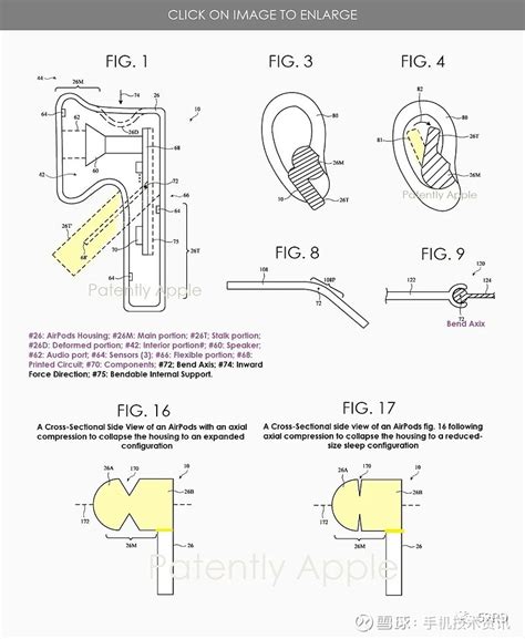 苹果 Airpods 耳机新专利曝光：采用柔性结构设计，可拉伸可弯曲 美国商标和专利局公示的最新清单展示了 苹果公司 的一项关于