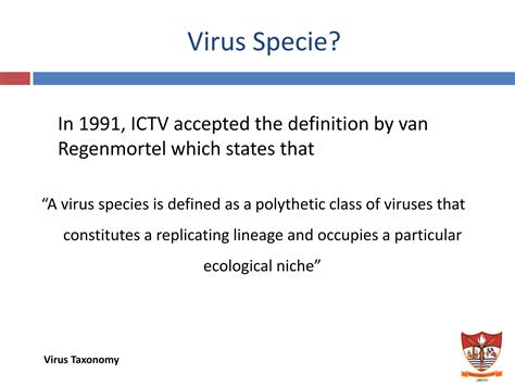 Virus Taxonomy And Classification Pdf