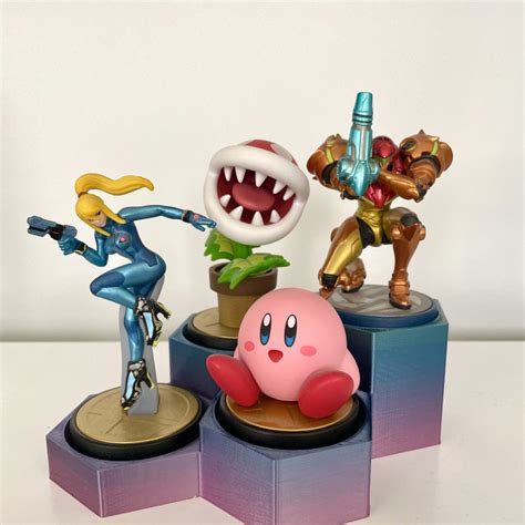 3d Printable Amiibo Display Stand Modular By Ik3d