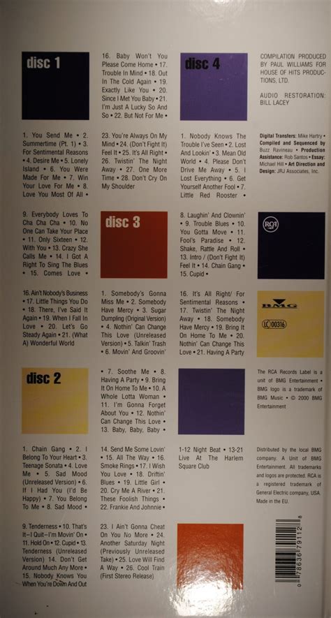 Sam Cooke The Man Who Invented Soul 4cdboek