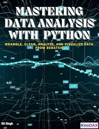Amazon.com: Mastering Data Analysis With Python: Wrangle, Clean, Analyze, and Visualize Data ...