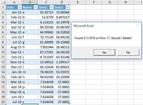 Excel Why Does Deleting Listrows Using Variables Not Work Stack