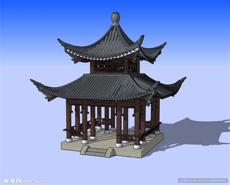 亭子3d模型设计图其他模型3d设计设计图库昵图网