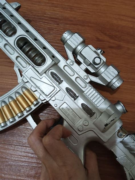 Mainan Anak Laki2 Sniper Pistol Pistolan Panjang Besar Tembakan Suara