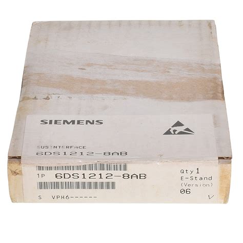 Siemens 6ds1212 8ab Teleperm Baugruppe 23663