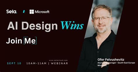Ofer Feivushevitz On Linkedin Aidesign Innovation Techtrends Sela