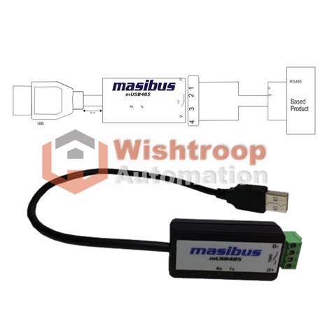 Masibus Musb485 Usb To Rs485 Converter At ₹ 3500piece Usb