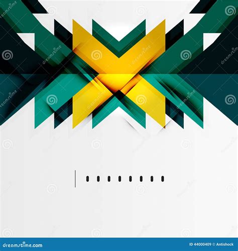 Futuristic Geometric Shapes Minimal Design Stock Vector Illustration Of Pattern Graphic