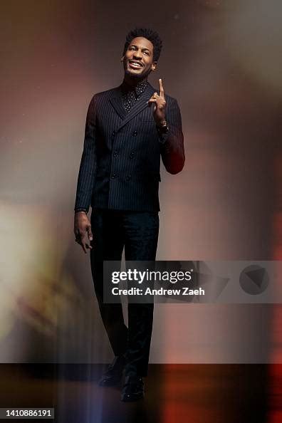 Musician Jon Batiste Is Photographed For Bleu Magazine On April 18