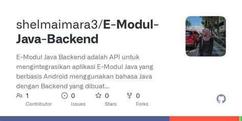 Github Shelmaimara3e Modul Java Backend E Modul Java Backend Adalah