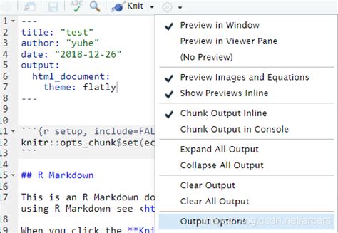 Rmarkdown生成html的样式rmarkdown输出html Csdn博客