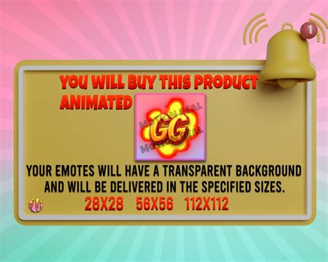 Animated Gg Emote Twitch Animated Emote Twitch Emote Etsy