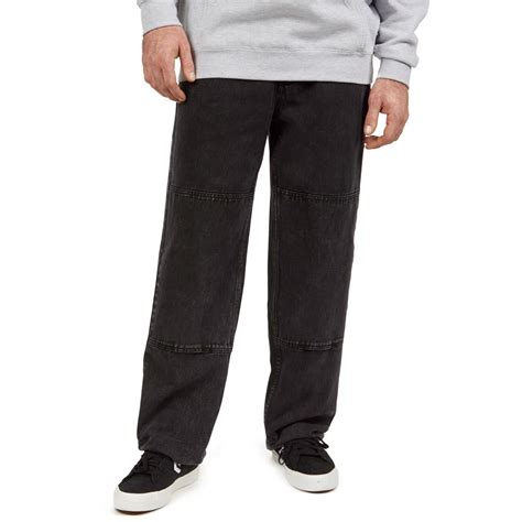 Ccs Double Knee Original Relaxed Denim Jeans Acid Black