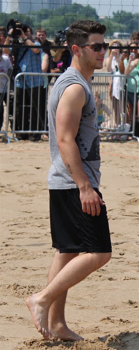 Nick Jonass Feet