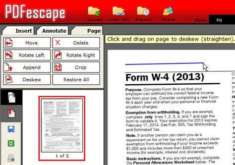 Deskew Straighten Scanned Pdf Pages Free Rad Pdf Blog Red