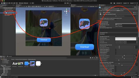 End Card Builder Unity Playworks Developer Docs